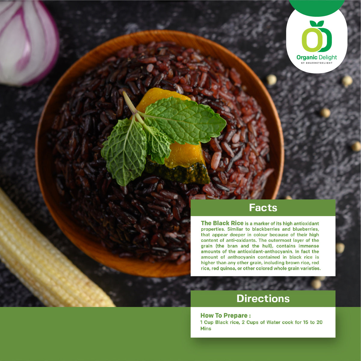 Organic Black Rice (Manipur) – OrganicDelight